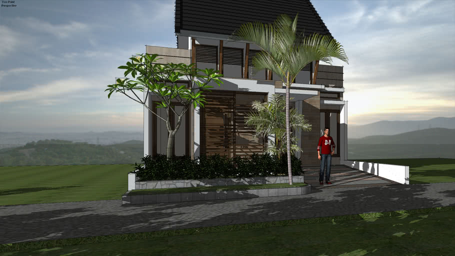 RUMAH MINIMALIS , HOUSE MINIMALIS , HOME 032 | 3D Warehouse