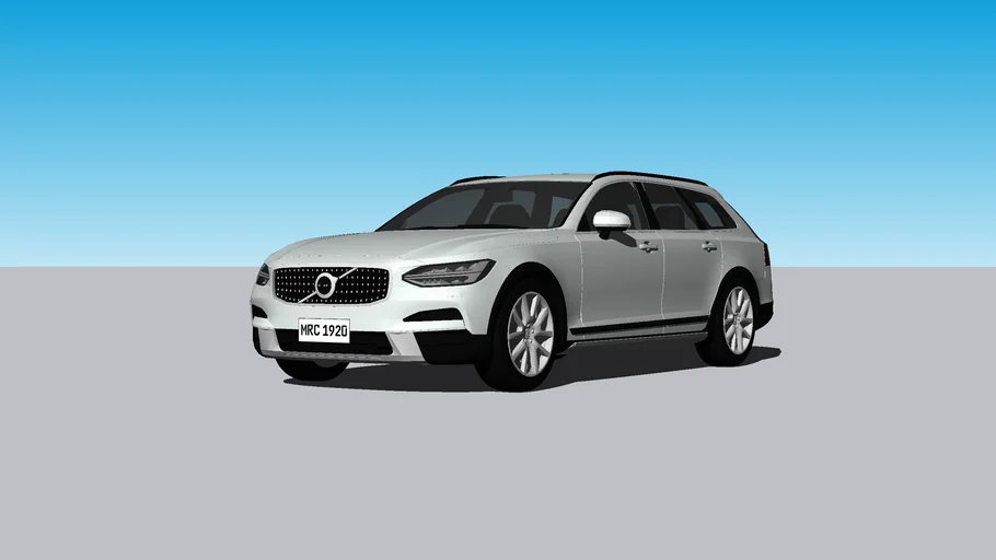 2018 Volvo V90 Cross Country | 3D Warehouse
