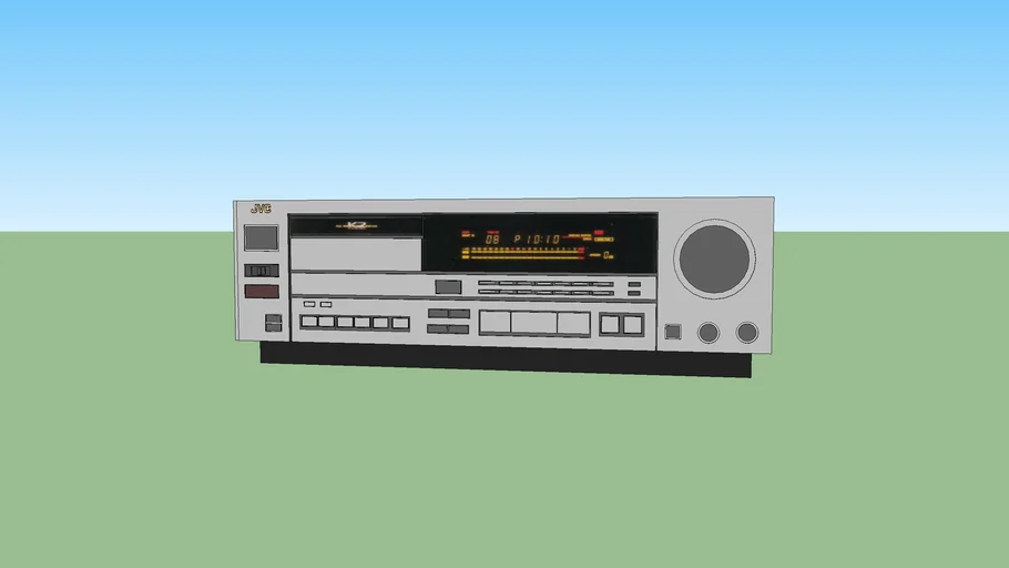 JVC (XD-1010) DAT tape deck | 3D Warehouse