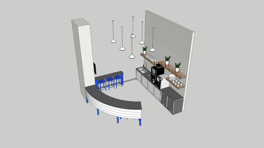 HSM Lower Cafe | 3D Warehouse