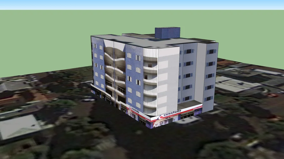 Edifício Cândida-Toledo-PR | 3D Warehouse