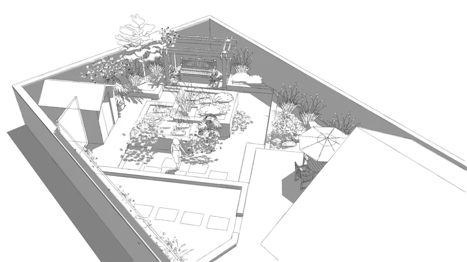 SMALL GARDEN 1 | 3D Warehouse