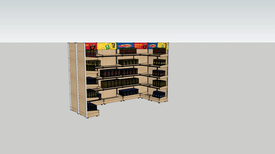 #Cips #stand #market # chipsstand #lays #doritos #cheetos #ruffles | 3D ...