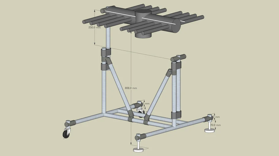 pipe stand | 3D Warehouse