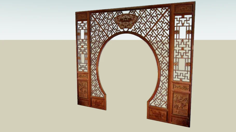 Moon gate | 3D Warehouse