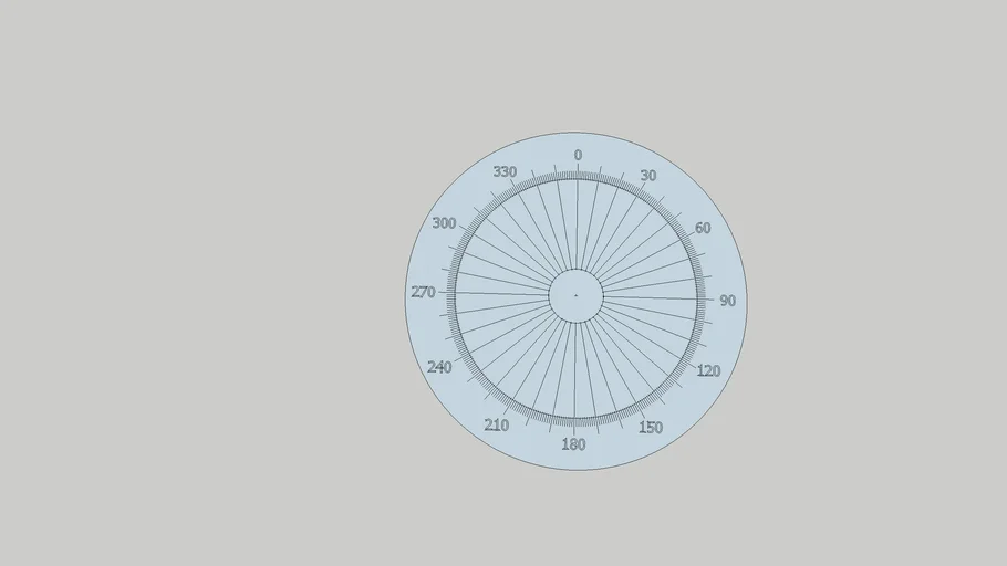 Degree Gauge | 3D Warehouse