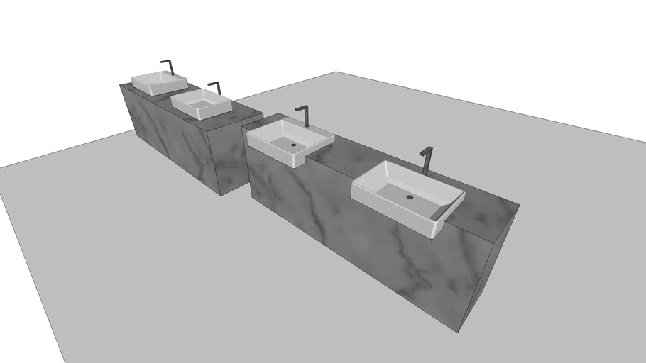 D'arc Basins | 3D Warehouse