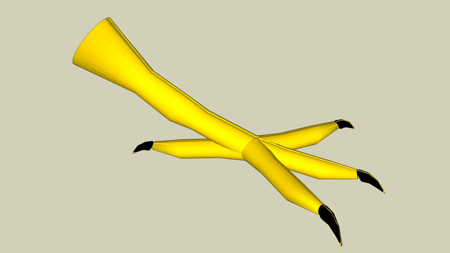 Bird Foot | 3D Warehouse
