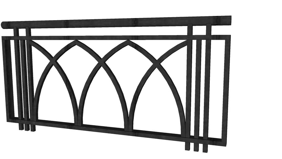 Iron railing | 3D Warehouse