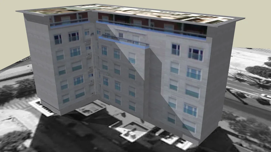 Edificio Panorama 1, Sevilla | 3D Warehouse