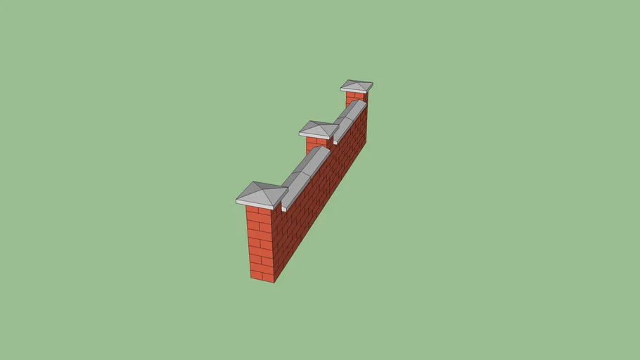 Brick wall | 3D Warehouse