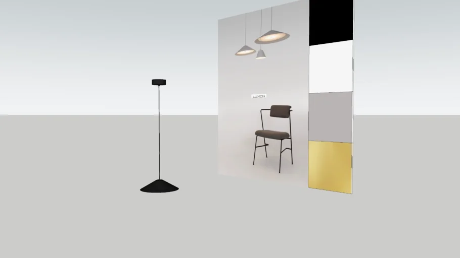 Luminária Tuna Pendente M | 3D Warehouse