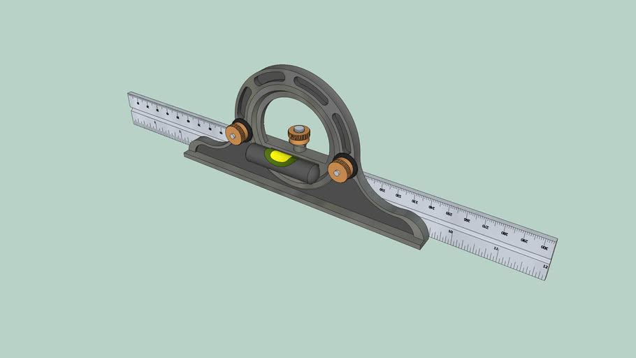 Engineer's Sliding Protractor | 3D Warehouse