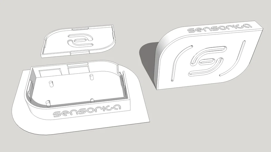 NFC reader door box | 3D Warehouse