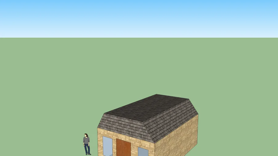 basic home outline | 3D Warehouse