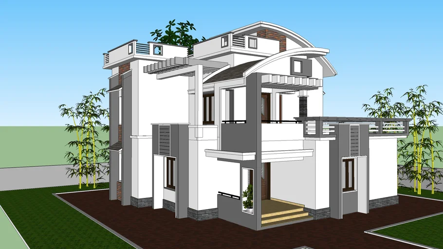 Contemporary villa | 3D Warehouse
