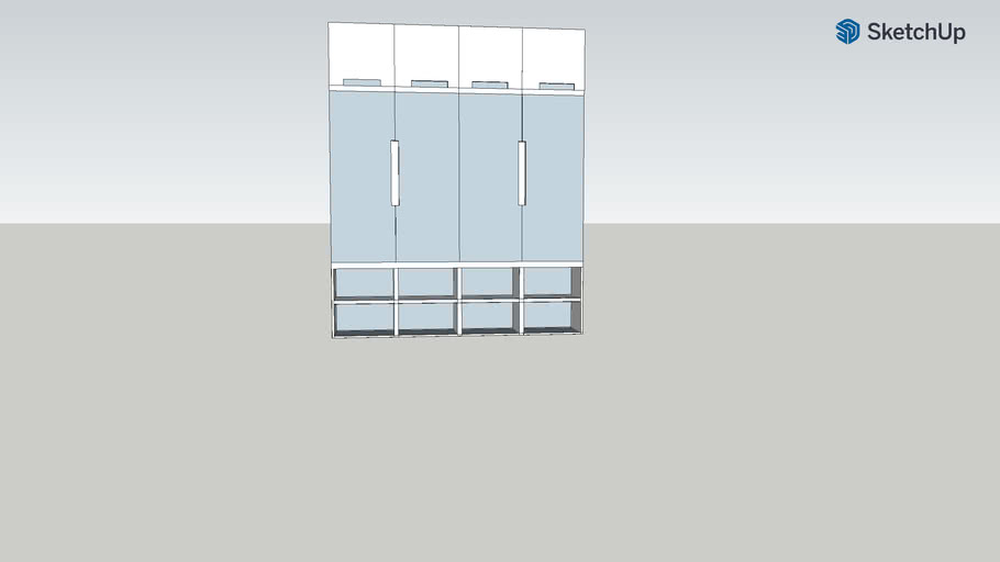 MODERN MUDROOM CABINETS | 3D Warehouse