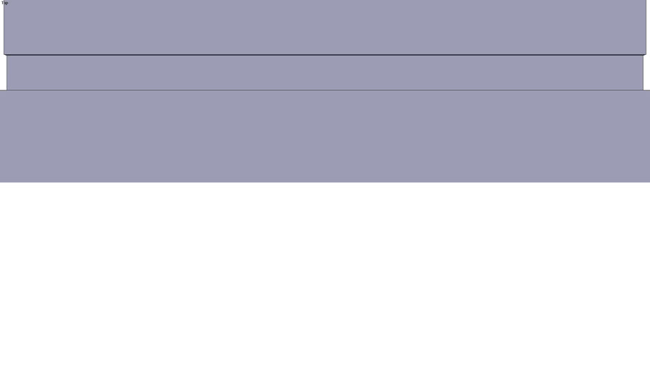 Light alloy double angle base - 400 x 150 x 485 mm | 3D Warehouse