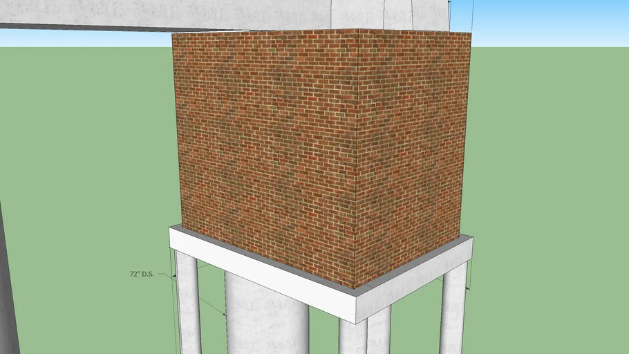 B21A Truss Foundation | 3D Warehouse