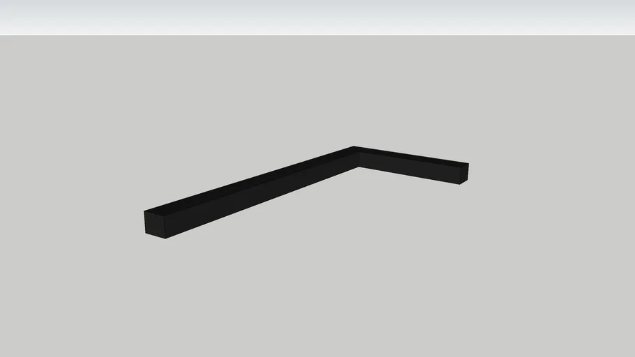 Wandkast hoek Interstar | 3D Warehouse