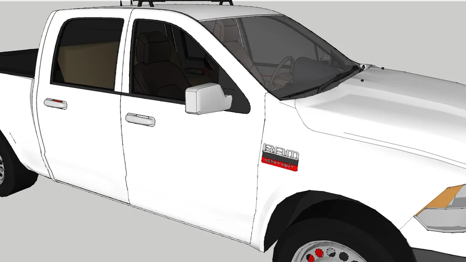 dodge ram model 2017 | 3D Warehouse