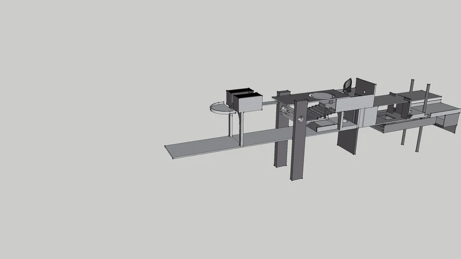 ARCH1101 Exp3 Bridge - Matthew Cowle | 3D Warehouse