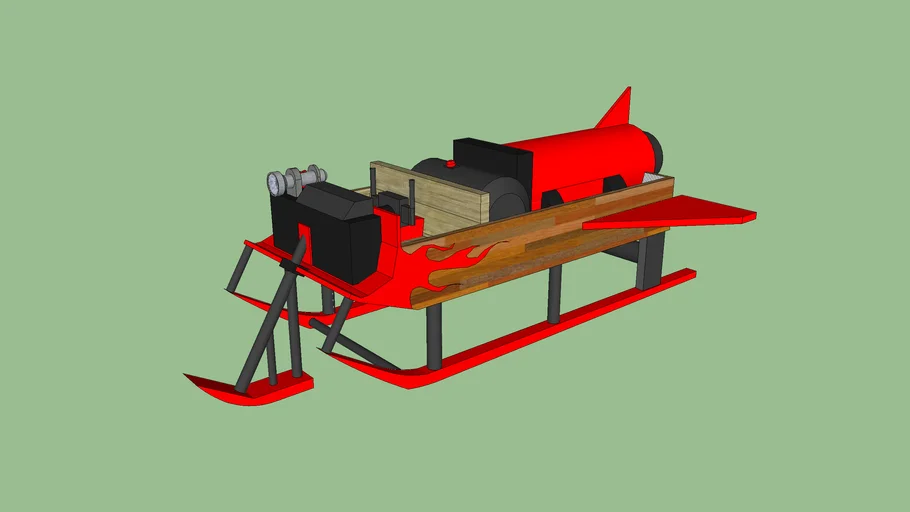 Rocket Sled | 3D Warehouse
