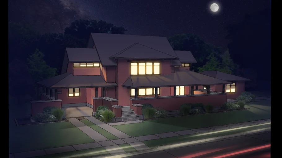 Post-Eclectic Prairie Style Home | 3D Warehouse