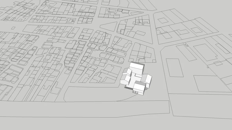 fond de plan pour projet trentemoult | 3D Warehouse