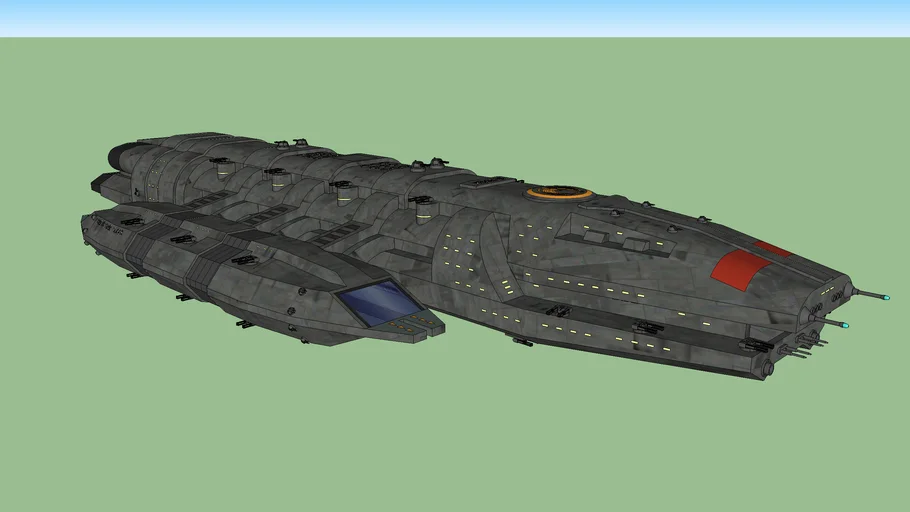 Battlestar Sobek | 3D Warehouse