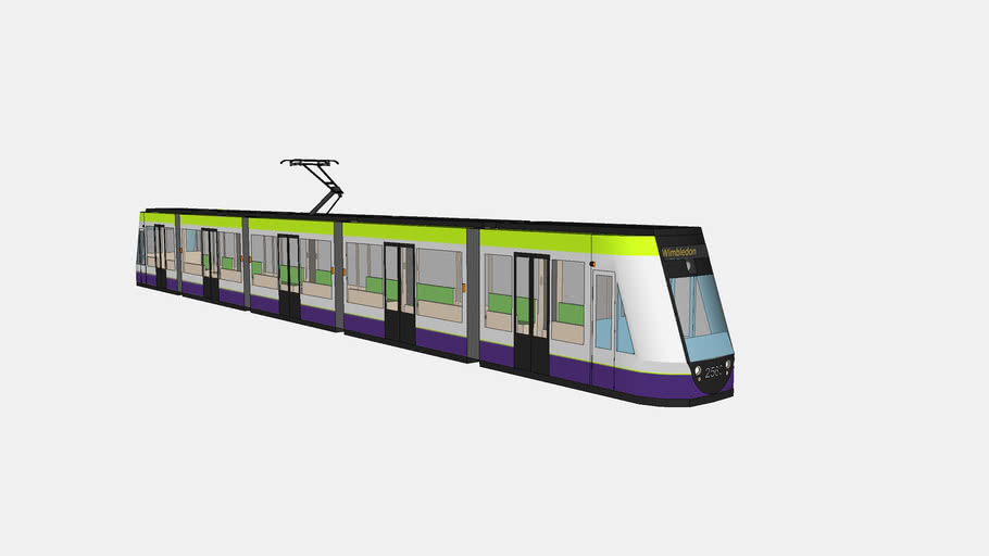 New Croydon Tram Design | 3D Warehouse