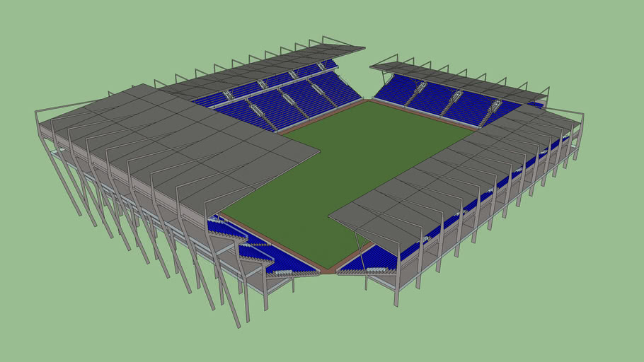 Detailed stadium | 3D Warehouse