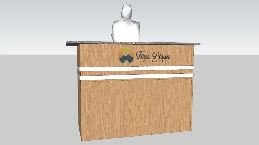 Meja Kasir | 3D Warehouse