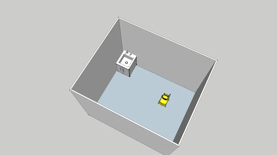 webb 7-3 frances janitors closet | 3D Warehouse