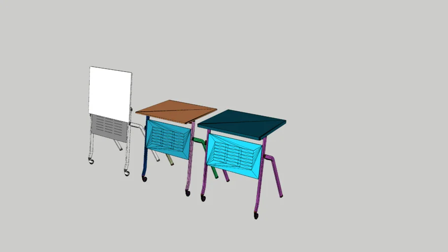 IBEBI_Pitagora Training table | 3D Warehouse