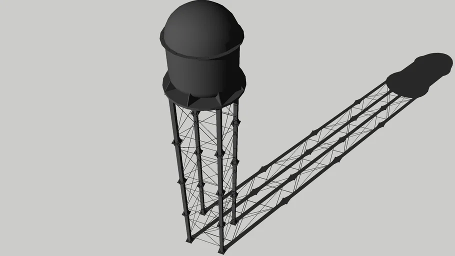 Water Tower | 3D Warehouse