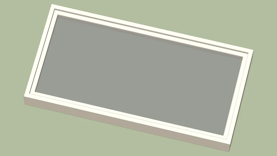 Fixed Window 6'-0'x3'-0' | 3D Warehouse