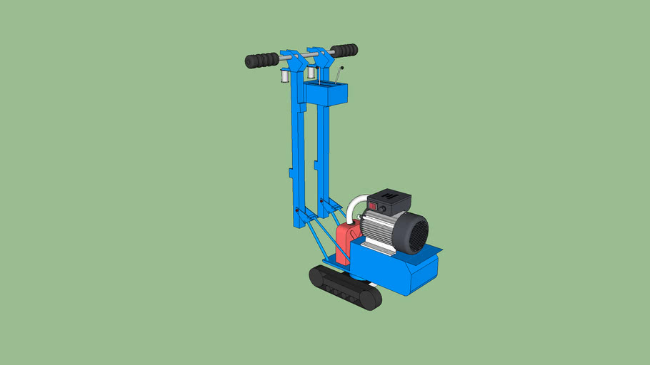 Concrete Grinding Machine | 3D Warehouse