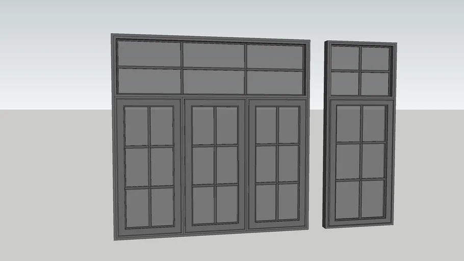 Windows -alumium | 3D Warehouse
