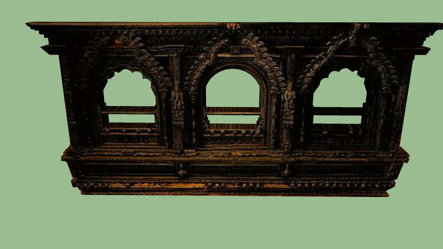 newari carved window | 3D Warehouse