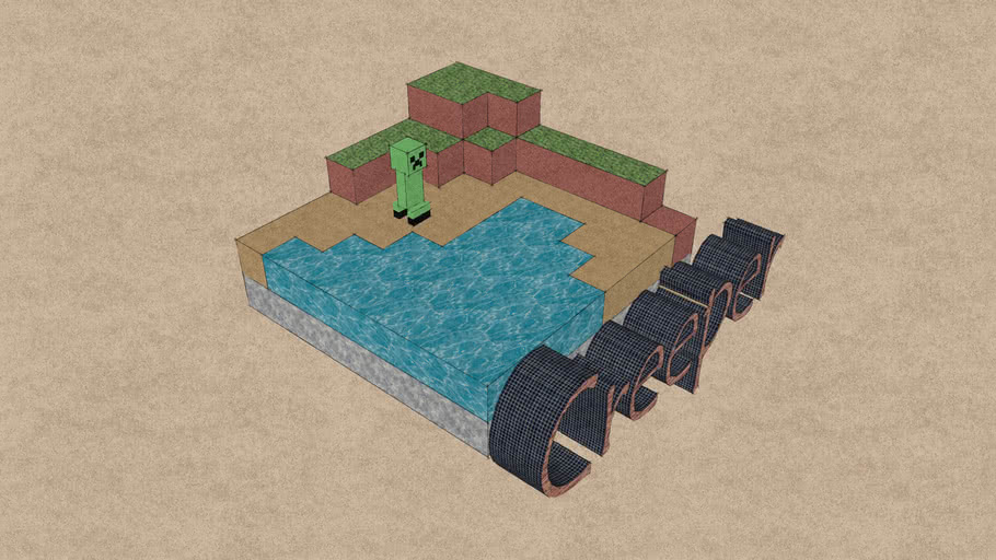 Minecraft Creeper | 3D Warehouse