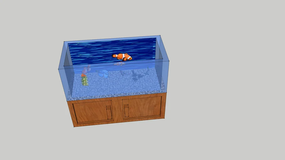 fish+tank with Nemo | 3D Warehouse