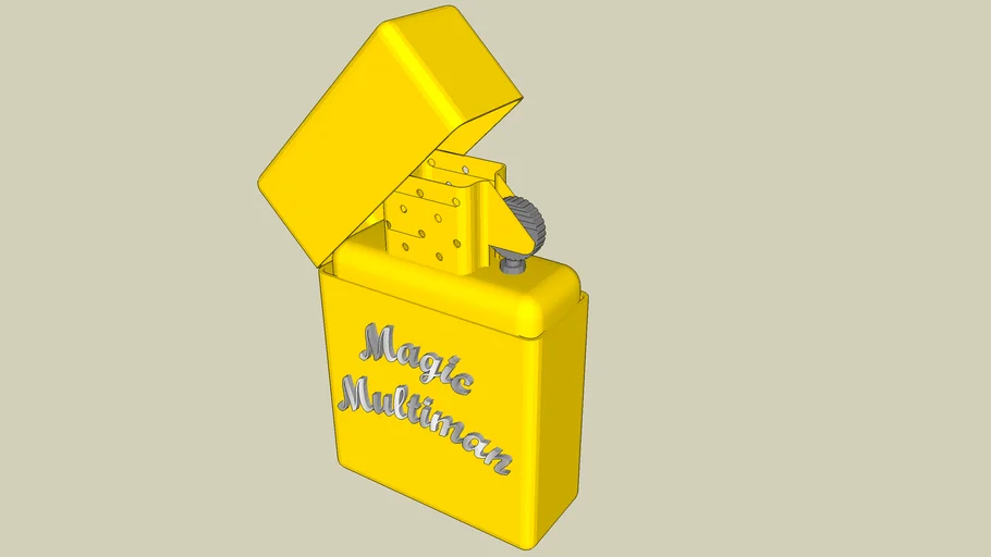 Magic Zippo | 3D Warehouse