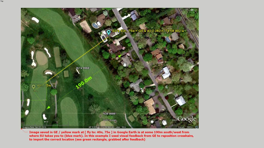 SU versus GE in example 2 | 3D Warehouse
