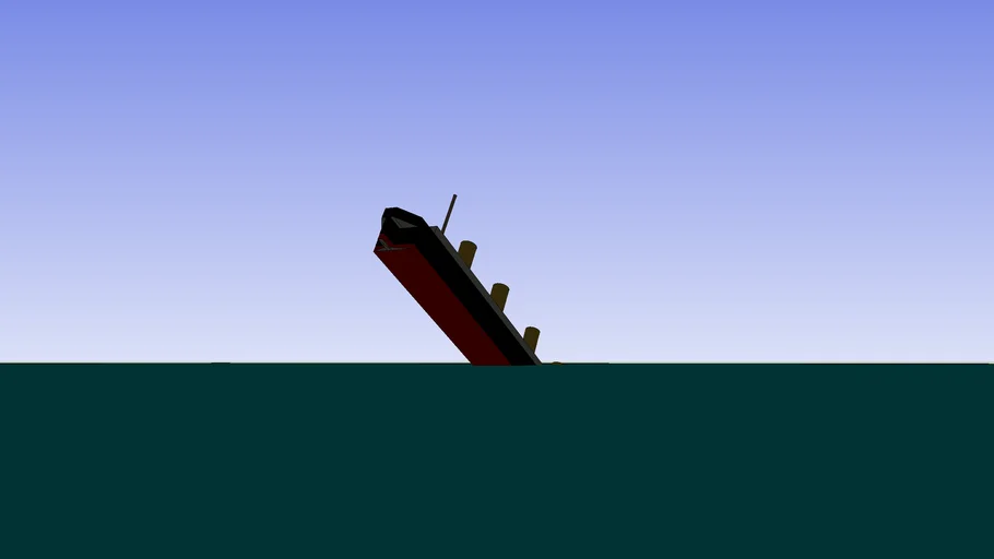 RMS Titanic (sinking) | 3D Warehouse