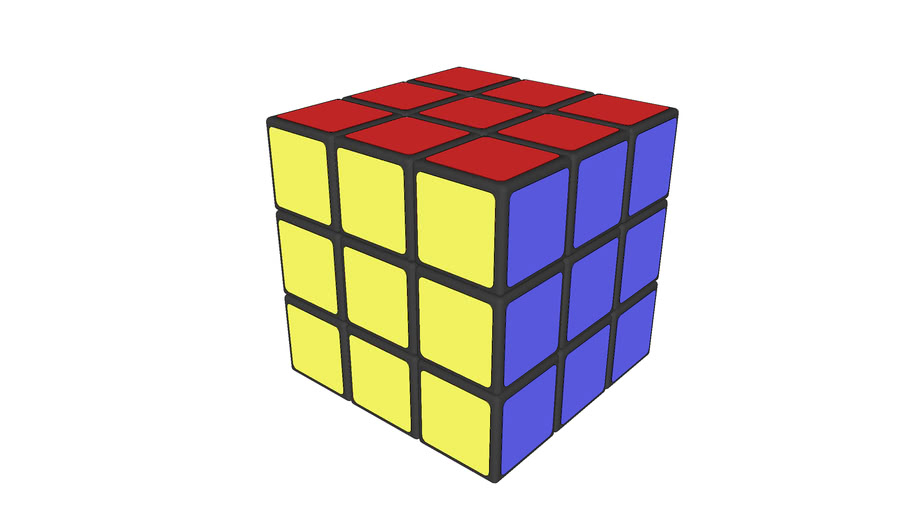 Rubik's Cube with full mechanism | 3D Warehouse
