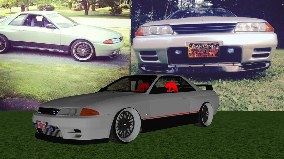 1993 Nissan Skyline R32 GT-R V-Spec | 3D Warehouse