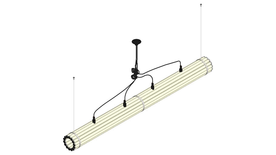 CASTOR RECYCLED TUBE LIGHT | 3D Warehouse