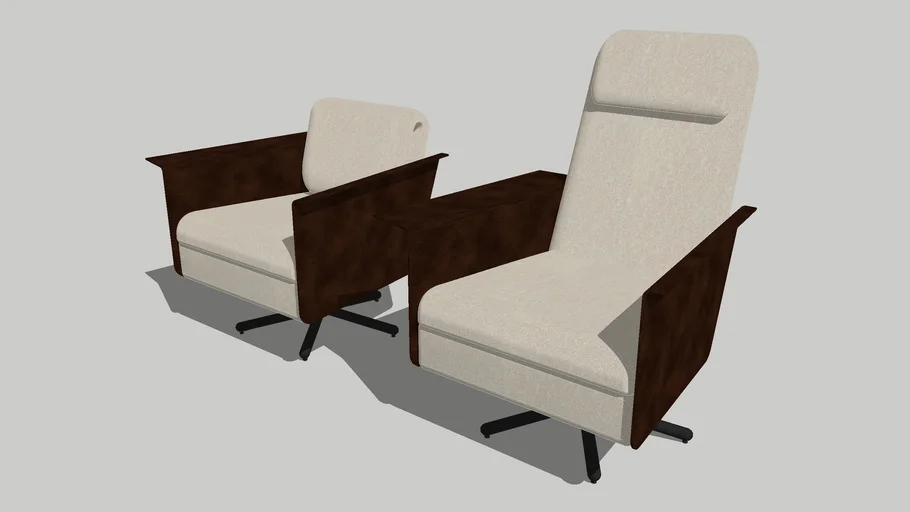 POLTRONA 747 FAHRER | 3D Warehouse
