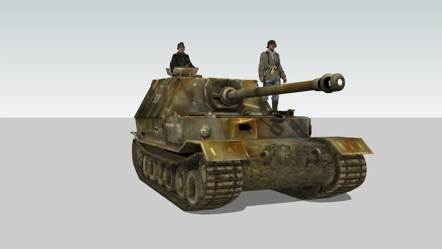 WW2 German SdKfz 184 Panzerjager Tiger - Ferdinand Elefant - Series ...